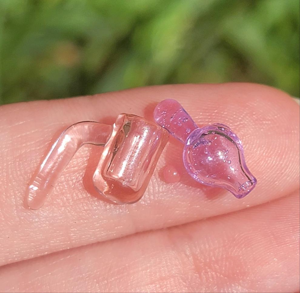 Micro Banger, cap, and pearl set – DeMatteoArt