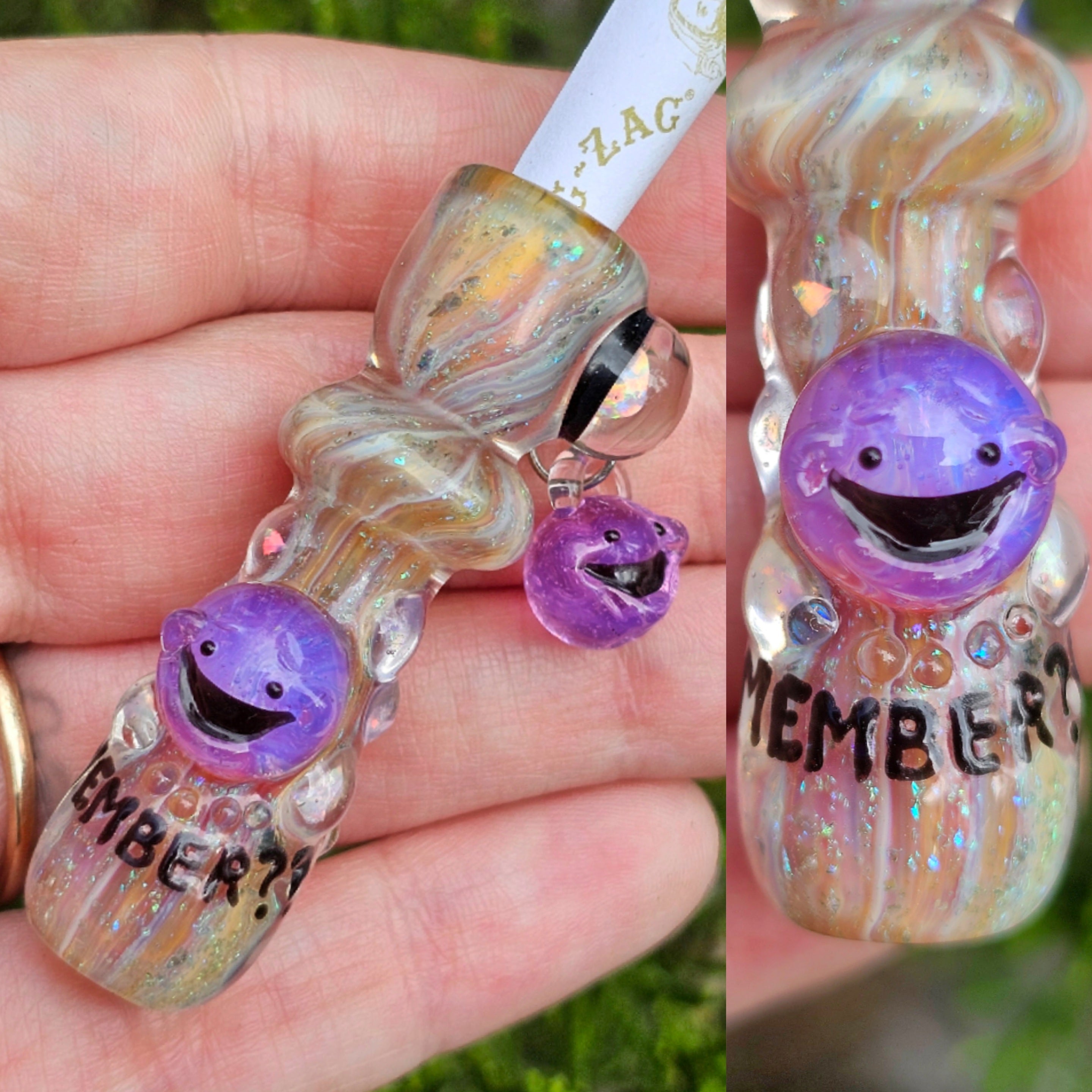 Member Berry J Tip/one hitter dichro & opals – DeMatteoArt